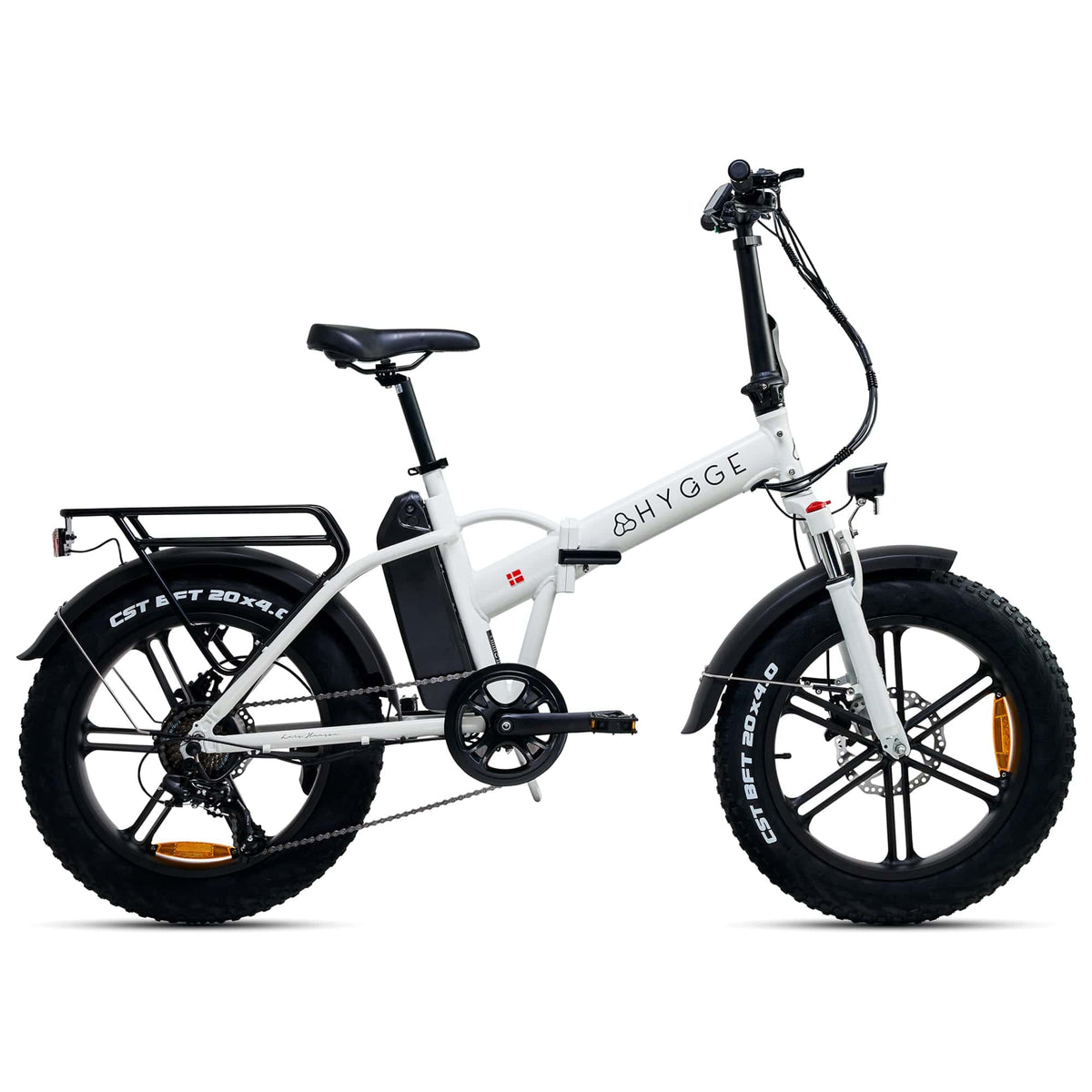 Hygge Vester Electric Folding Bike 250W (2025) | Free Delivery – Pedal & Chain