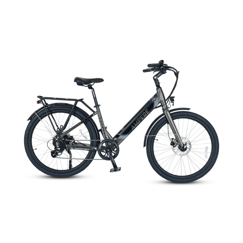 Ampere Deluxe 26″ Step Through Electric Bike 250W | Free Delivery ...