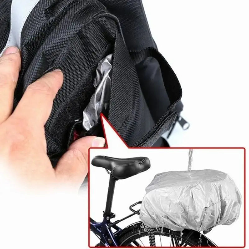 E-Go Bikes Rear Rack Pannier Bag | Pedal & Chain | UK Electric Bikes